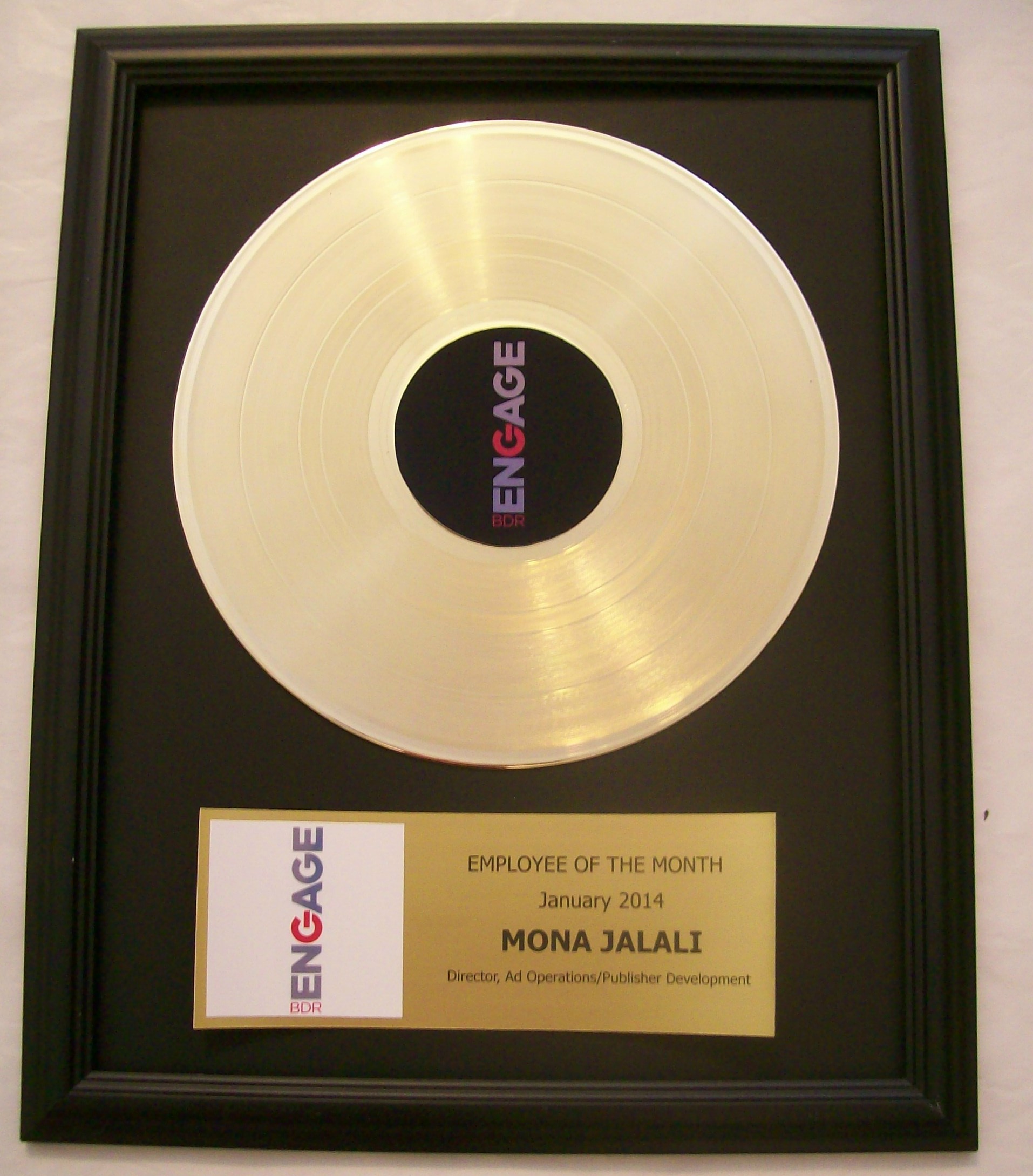 Gold Record Art